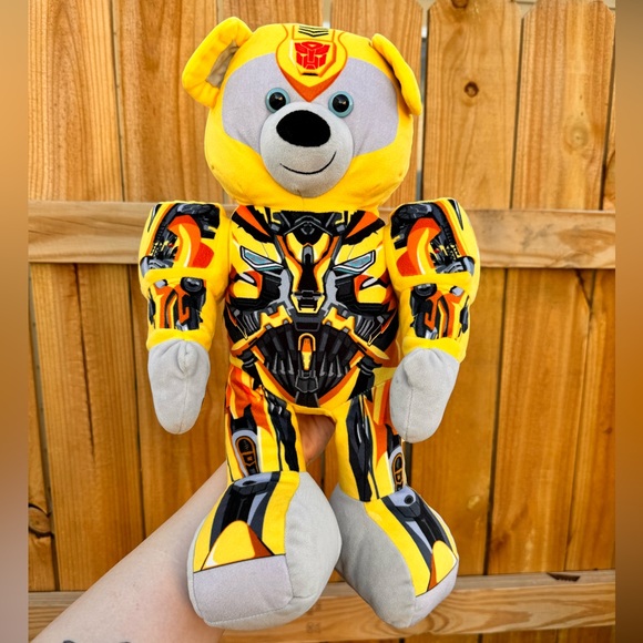 Build-A-Bear | Toys | Buildabear Bumblebee Transformer Bear Transforms ...